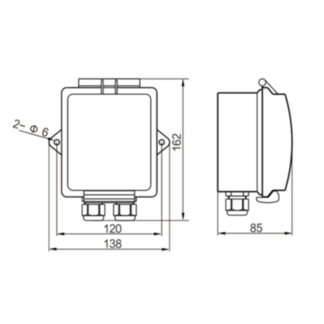 JX-3 Shoreline junction box - Buy Product on Jiaxing Kexun Electron Co ...